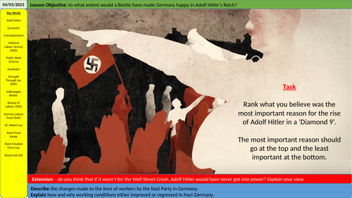 Nazi Economic Policy: 'Work and Bread' | Teaching Resources