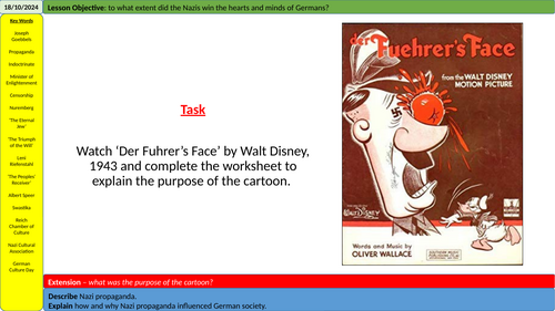 Propaganda in Nazi Germany | Teaching Resources