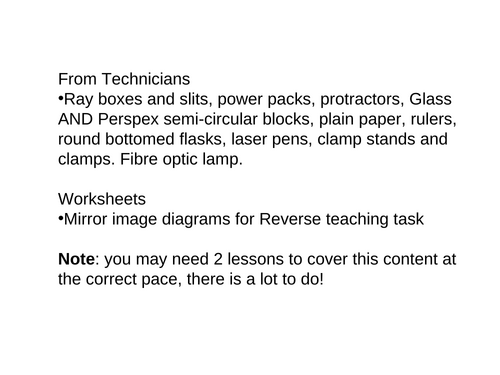Ray Diagrams SP5a Edexcel 9-1 GCSE Physics Light & The EM Spectrum ...