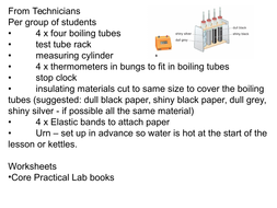 Investigating Radiation Core Practical SP5g Edexcel 9-1 GCSE Physics ...