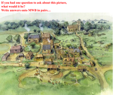 Life in a medieval village. | Teaching Resources