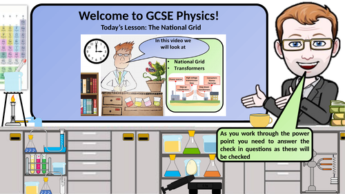 KS4 AQA GCSE Science (Physics) National Grid Lesson | Teaching Resources