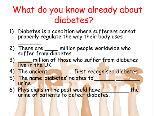 Year 12 Applied Science 1D Homeostasis unit inc. diabetes | Teaching ...