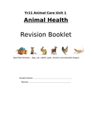 Complete Exam Revision Guide - BTEC Animal Care, Animal Health Unit ...