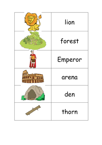 Roman fable pack - Androcles and the lion (Romans unit) / KS2 ...