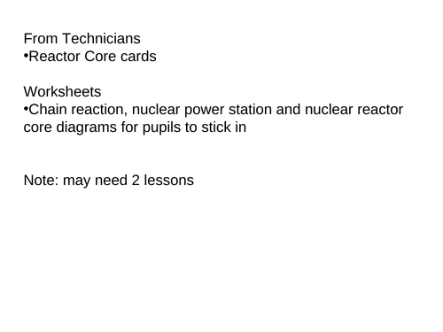 Nuclear Fission SP6l Edexcel 9-1 GCSE Physics Radioactivity | Teaching ...