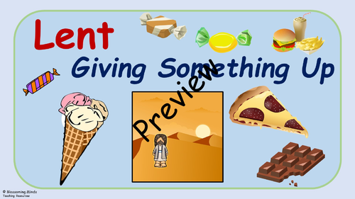 Lent Lesson - Giving Something Up - KS1 | Teaching Resources