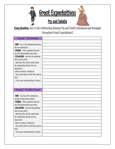 Great Expectations: Pip and Estella! | Teaching Resources