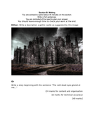 AQA Language Paper 1 Section B | Teaching Resources