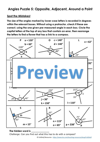 Angles Worksheets KS2 | Teaching Resources