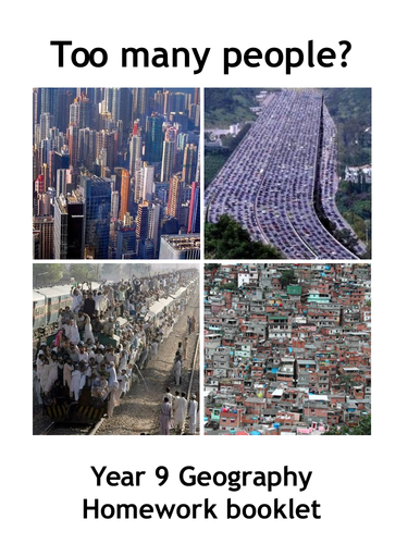 Population Unit of Work | Teaching Resources