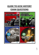 Guide to AQA GCSE history exam questions | Teaching Resources