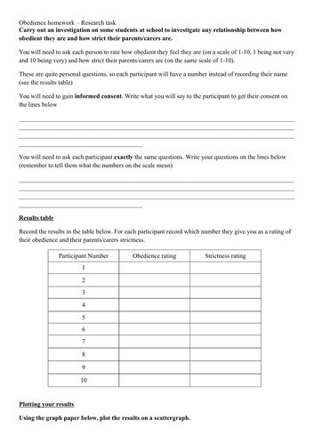 Homework: student survey - can we find evidence for dispositional ...