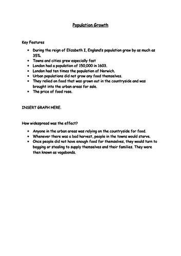 12) Attitudes to the poor in Elizabethan England- GCSE Edexcel Early ...