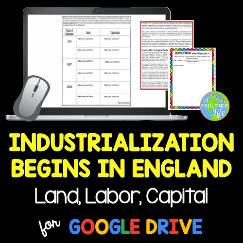 Industrial Revolution Begins in England - Land, Labor, Capital ...