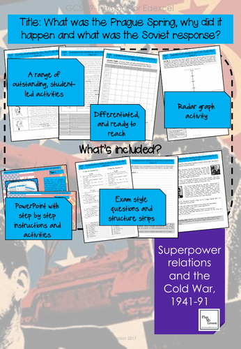 Edexcel GCSE The Cold War: Lesson 17: 'What was the Prague Spring ...
