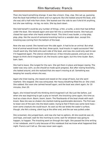 Film Narratives: Year 6 Scheme of Work | Teaching Resources