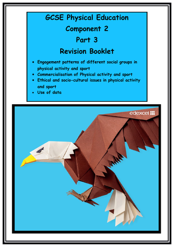 GCSE PE - Component 2 - Edexcel - Complete Revision Booklets | Teaching ...