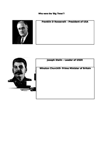 Edexcel History 9-1- Superpower Relations and the Cold War- Lesson 2 ...