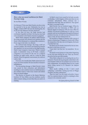 IB DP SEHS Higher Level Topic 9 Complete | Teaching Resources