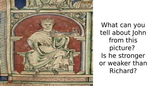 Edexcel 9-1 Paper 2 - Richard I and King John - Unit 1 | Teaching Resources