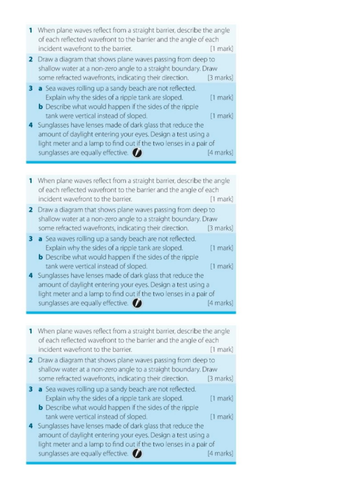 Reflection And Refraction New Aqa Spec Teaching Resources