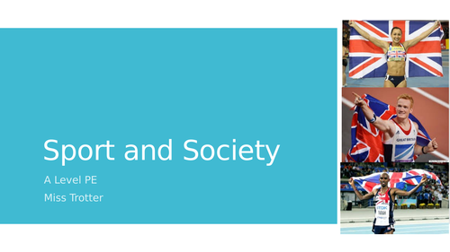 Sport and Society - Lesson powerpoints and worksheets for new OCR A ...