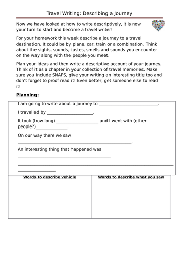 Travel Writing: Year 8 Scheme of Work | Teaching Resources
