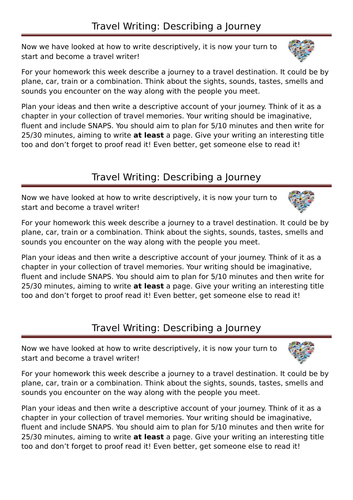 Travel Writing: Year 8 Scheme of Work | Teaching Resources