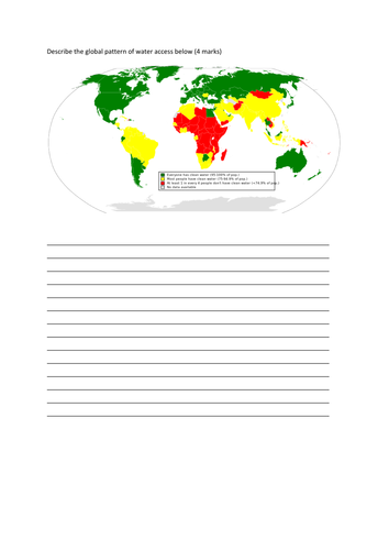 Igcse Economic Development Water Teaching Resources