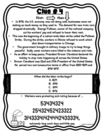 Labor Day Escape Room - U.S. Holiday Facts - No Prep! | Teaching Resources