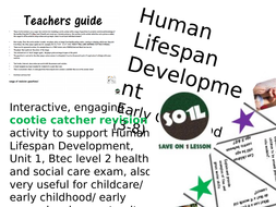 Human Lifespan Development revision (ages3-8), Unit 1, Btec level 2 ...
