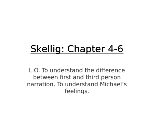 Skellig Unit of Work | Teaching Resources