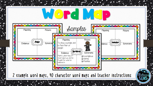 Martin Luther King Jr. - Character Trait Word Maps | Teaching Resources