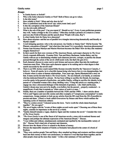 resources to go with The Great Gatsby lesson pack | Teaching Resources