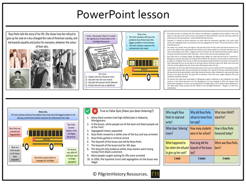 Rosa Parks and the Civil Rights Movement | Teaching Resources