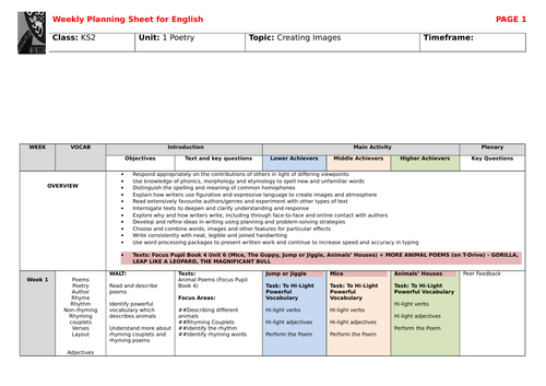 Teach Poetry! | Teaching Resources