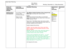 Ordinal Numbers Story Sequencing Activity Reception/Kindergarten ...