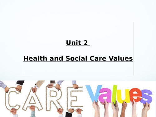 Health and Social Care- Promoting Choice | Teaching Resources