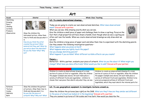 Unit of Work for Art KS2 | Teaching Resources