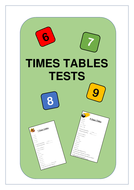 Times Tables Tests | Teaching Resources