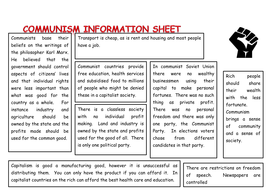The Cold War: Lesson 1 'What does capitalism and communism mean ...