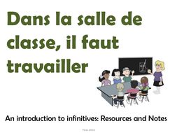French verbs lesson - introduce infinitives with dos and don'ts ...