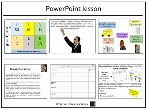 Martin Luther King and the Civil Rights Movement | Teaching Resources