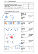 Year 2- Equal and unequal groups | Teaching Resources