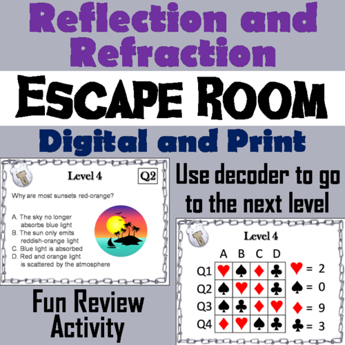 Physical Science Escape Room Bundle | Teaching Resources