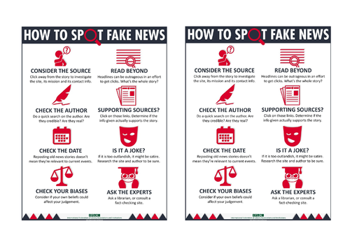 Fake News Media Literacy | Teaching Resources