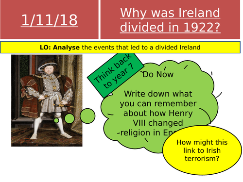 L4- Consequences of the Easter Rising | Teaching Resources
