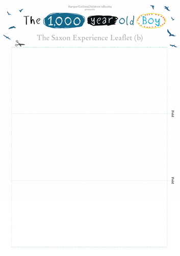 Ross Welford - The 1,000 Year Old Boy: The Saxon Experience | Teaching ...