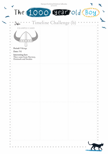 Ross Welford - The 1,000 Year Old Boy: The Timeline Challenge ...